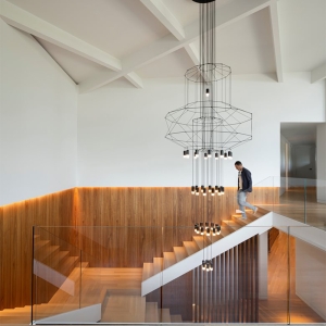 Vibia Wireflow Chandelier | Diffusione Luce