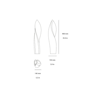 Novantadieci 9010 Anthea led bollard | Diffusione Luce
