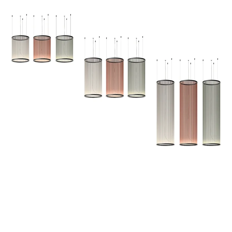 Vibia Array D55 cylindrical suspension lamp | Diffusione Luce