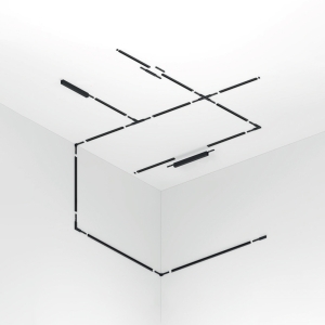 Flos ZERO TRACK Packs Find Me 1 Nero 2 Faretti + Binario 2 mt