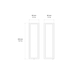 Astro Lighting Salerno led wall lamp | Diffusione Luce