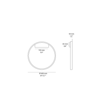Maytoni Rim led wall lamp | Diffusione Luce