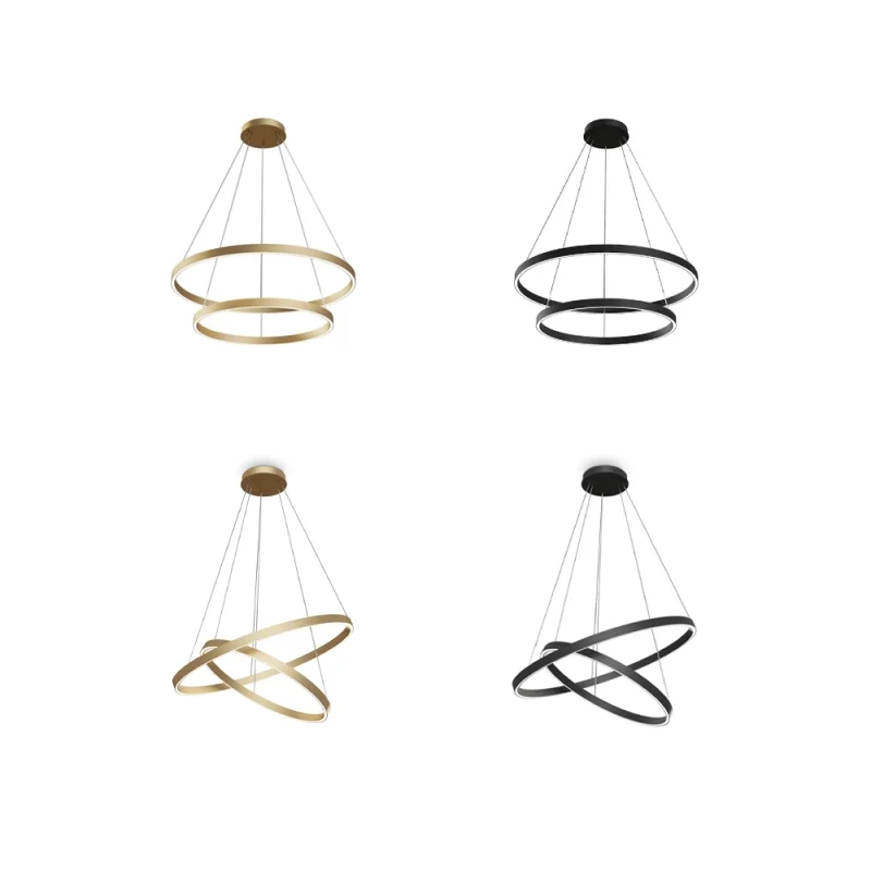 Maytoni Rim Doppia lampada a sospensione | Diffusione Luce