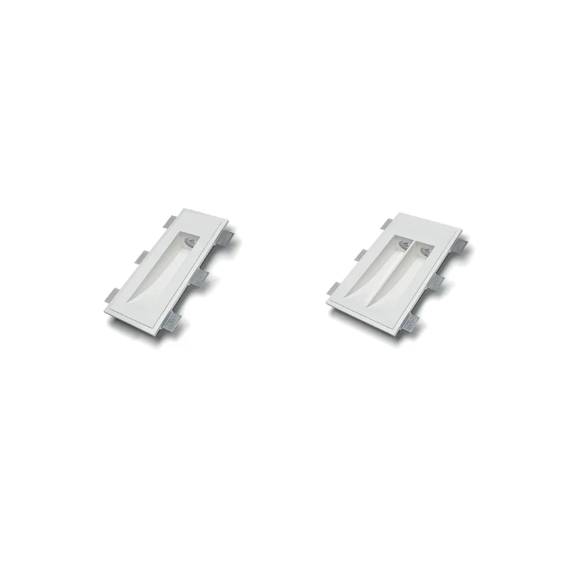 Novantadieci 9010 Volta recessed led wall | Diffusione Luce