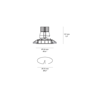 iGuzzini Reflex indoor recessed spotlight | Diffusione Luce