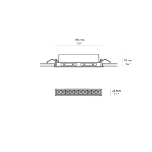 iGuzzini Laser Blade xs recessed spotlight tunable white | Diffusione Luce