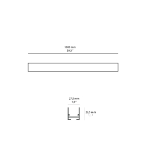 Klik Klak Micro Magnetic track with end-caps | Diffusione Luce