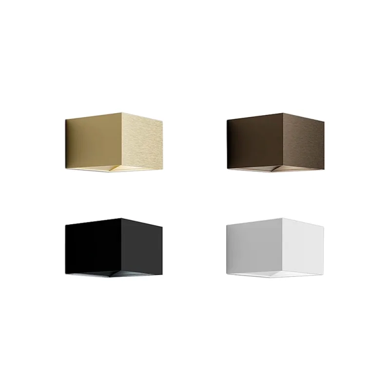 Oty Light Cubello 01 lampada da parete a biemissione | Diffusione Luce