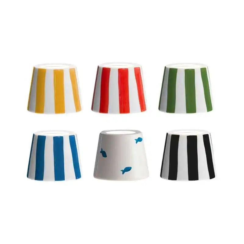 Zafferano ceramic cover lampshade for Poldina | Diffusione Luce