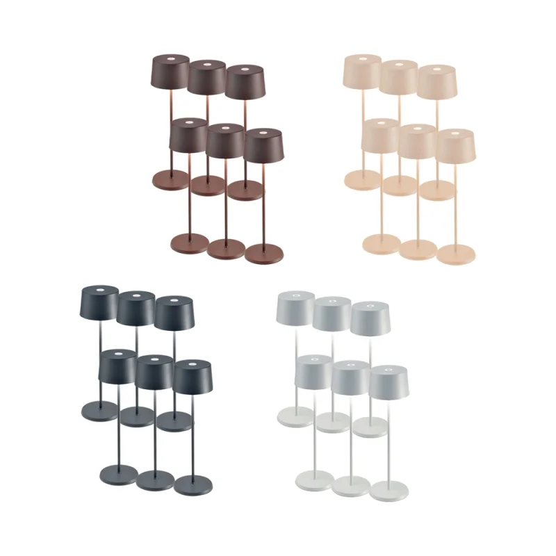 Zafferano kit Olivia box 6 lampade portatili led | Diffusione Luce