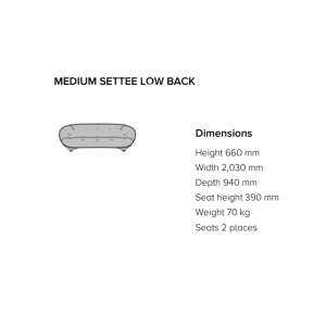 Ligne Roset Ploum two-seater sofa Moby | Diffusione Luce