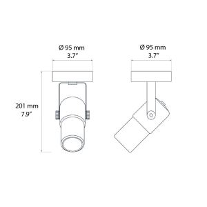 Astro Lighting Stage Single ceiling lamp | Diffusione Luce