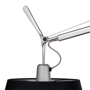Artemide Tolomeo Basculante D360 Suspension Two Arms Black