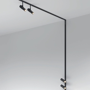 Flos ZERO TRACK Inner Ceiling/Ceiling - Wall/Wall Curve | Diffusione Luce