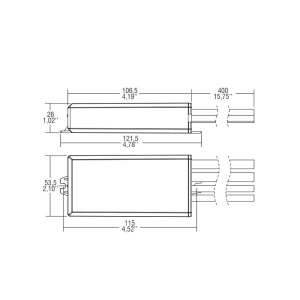 TCI LED Driver MINI JOLLY DALI IPR2 water proof IP68